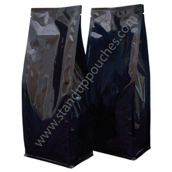Flat Bottom Pouches | Block Bottom Bags | Box Pouch | Box Bottom Bags ...